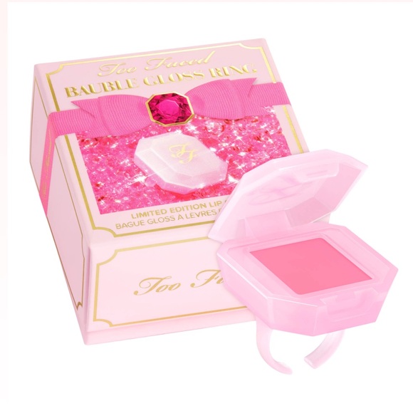 Too Faced | Makeup | Too Faced Limited Edition Bauble Gloss Ring New In ...